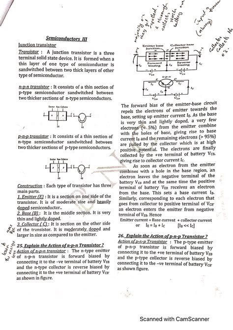Transistors Engineering Physics Studocu