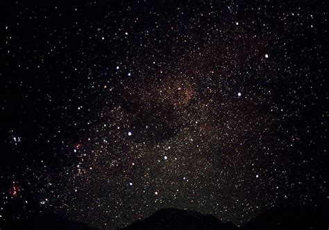 Black Starry Sky Background