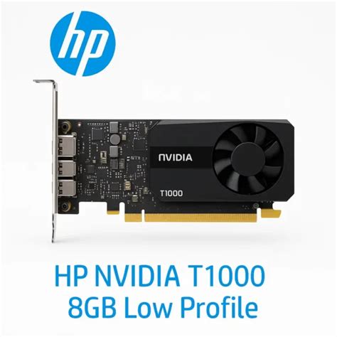 Hp Nvidia T1000 8gb Low Profile Gpu