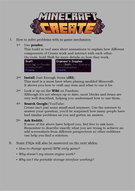 Updated Create Mod Guide R Createmod
