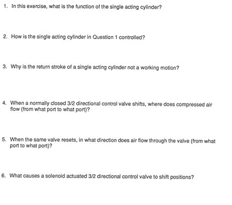 Solved 1 In This Exercise What Is The Function Of The