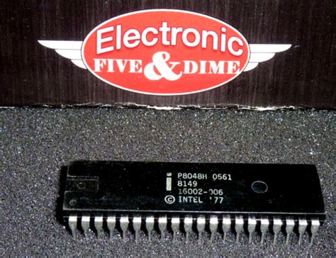 P8048h Intel Microcontroller 8 Bit Mrom 8048 Cpu 8mhz Cmos Pdip40 Ic Ebay