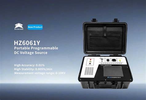 New Portable Programmable Dc Voltage Source 0 10kv 001 Accuracy