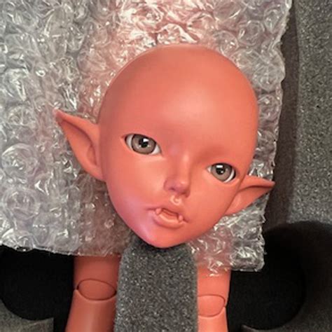 Hwayu Vamp Elf A Line Otjize Red Large Bust Model Legs Denver