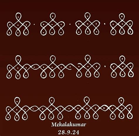 Best 13 Easy Border Rangoli Design Simple Daily Borders Border