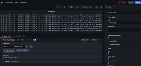 Cài đặt Grafana Loki Promtail Monitoring Log Container