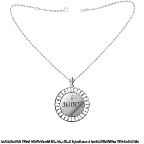 Dissidia Final Fantasy Silver Coin Pendant Shantotto Square Enix Store