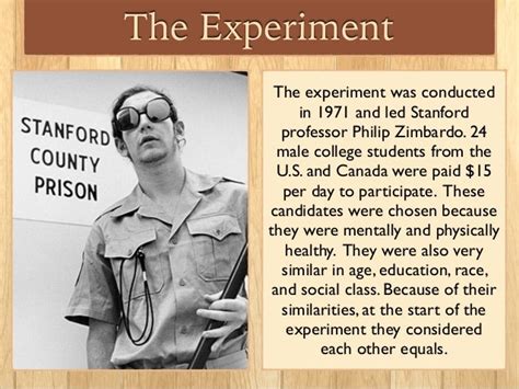 Stanford Prison Experiment