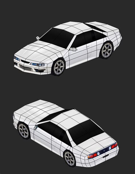 Low Poly Car Blender Acdads