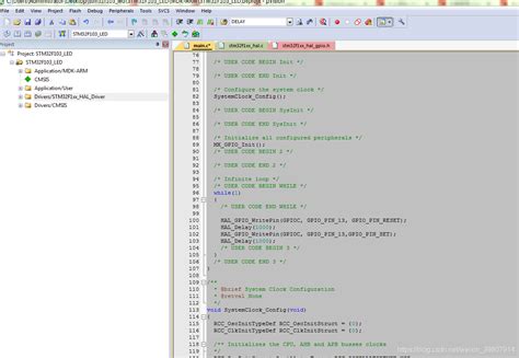 实现stm32cubemx点亮stm32f103c8t6点亮一个led灯stm32f103c8t6用32cube点亮小灯 Csdn博客