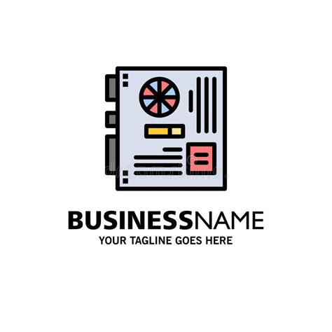 Computer Main Mainboard Mother Motherboard Business Logo Template