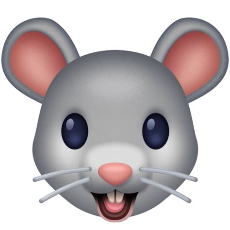 🐭 쥐 얼굴 이모티콘