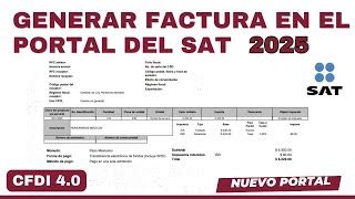 C C3 B3mo Hacer Un Cfdi O Factura En El Nuevo Portal Del Sat F C3 A1cil
