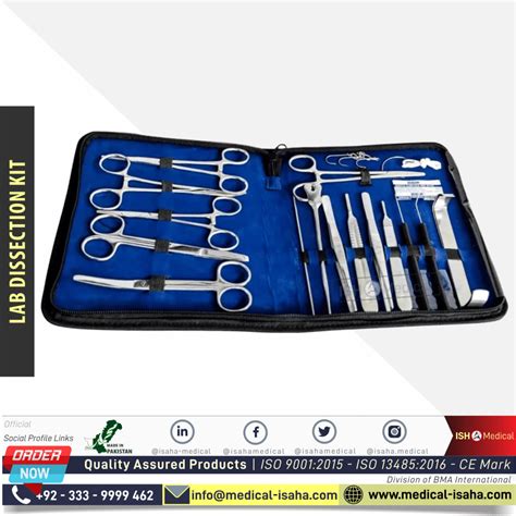 Lab Dissection Kit Buy Premium Handmade Quality Isaha Med