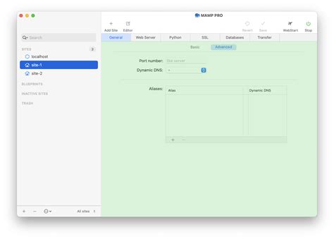 Mamp Pro Macos Documentation Sites Site General Advanced Mamp Pro Macos Documentation Sites Site General Advanced