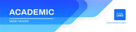 Free Academic Memo Header Template To Edit Online