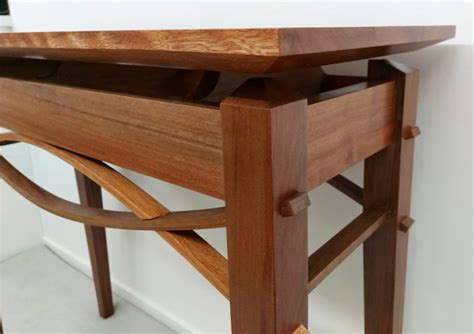 Floating Top Console Table Australian Wood Review