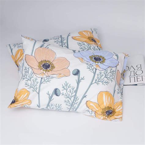 Набір наволочок Moonandstar Ranforce Elite Gold Poppy 50х50 2 шт 1203906 — купити на Eva Ua