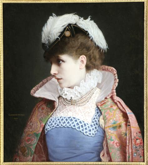 Portrait De Sarah Bernhardt 1844 1923 Costumée En Dona Sol Dans