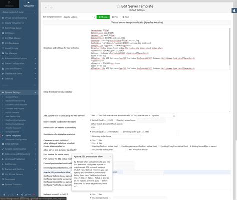 Errsslprotocolerror Only Tlsv12 Enabled Virtualmin