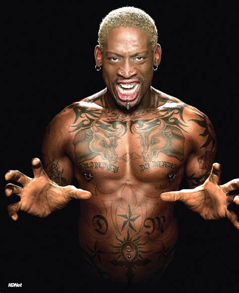 Dennis Rodman Back Tattoo