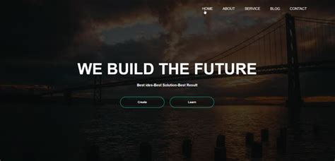 Designing A Responsive Landing Page For Build The Future Naidu Tamarana Posted On The Topic