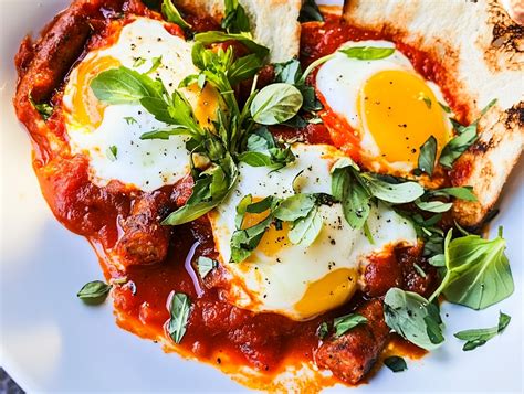 Shakshuka With Sausage A Spicy And Hearty Twist On A Classic