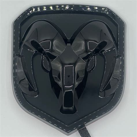 2013 18 Lighted Dodge Ram Grille Emblem Luna Custom Leds