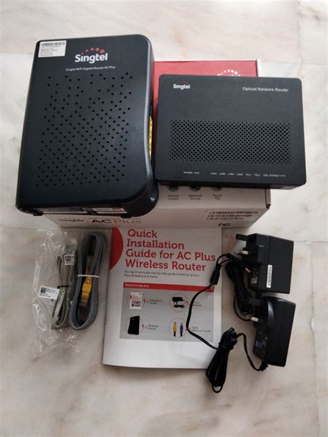 Dual Band Wifi Gigabit Router And Optical Network Router Computers Tech Parts Accessories