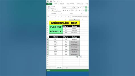 Amazing Trick Vlookup Formula Working In A Secondexcel Exceltips