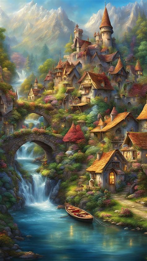 Fantasy Village แฟนตาซี ศิลปะ