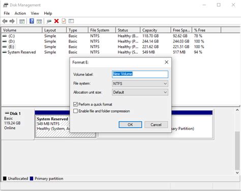 How To Create And Format A Hard Disk Partition In Windows