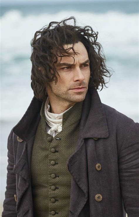 Irish Actor Aidan Turner And His Wild Windswept Curls As Capt Ross