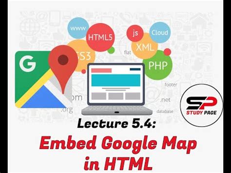 Lecture 5 4 How To Embed Google Map In HTML YouTube