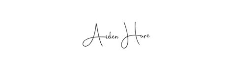 92 Aiden Hare Name Signature Style Ideas New Autograph