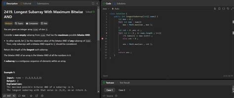 100daysofcode Codingchallenge Day88 Leetcode Bitwiseoperations