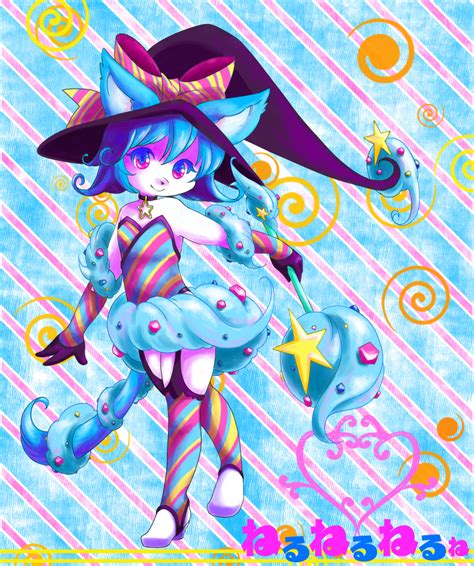 Safebooru 1girl Artist Request Blue Hair Candy Cat Female Full Body