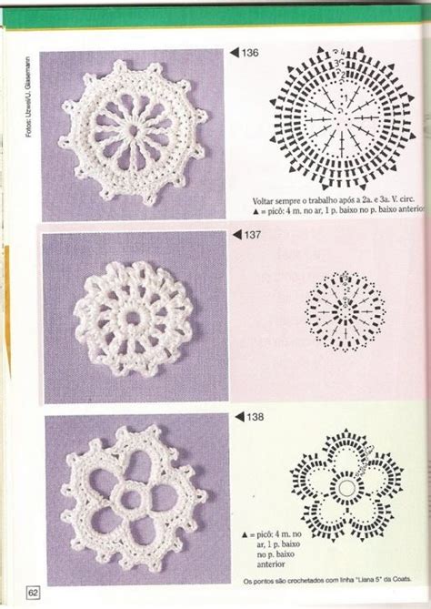 Фото 61 Pontos De Croche 205 идей Accessories Вязание крючком украшения