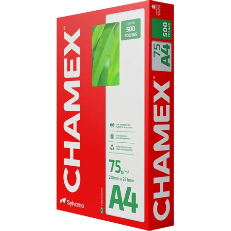 Papel Chamex Office A4 500 Folhas Destro