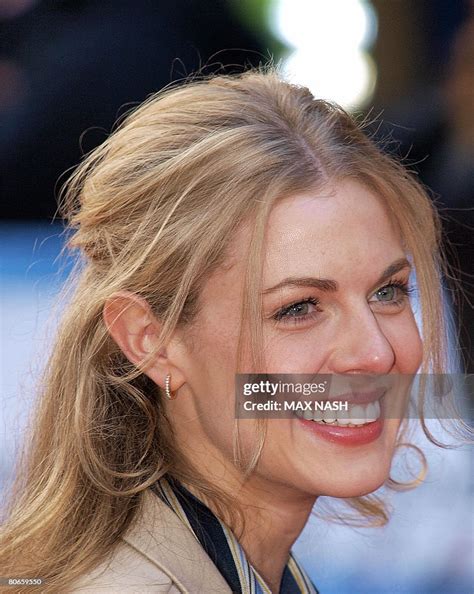 British Actress Singer Donna Air Arrives At The World Premiere Of