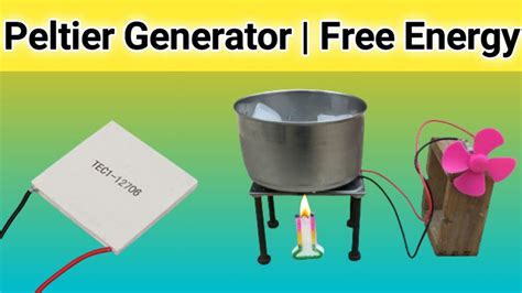 How To Make Thermoelectric Generator Homemade Thermoelectric Fan YouTube