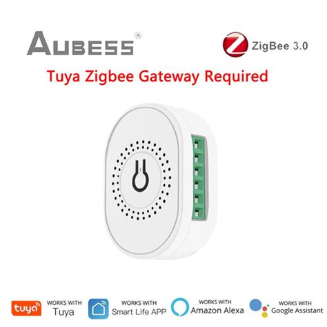 Tuya No Neutral Wire Switch Zigbee 16a Mini Diy Sm Vicedeal