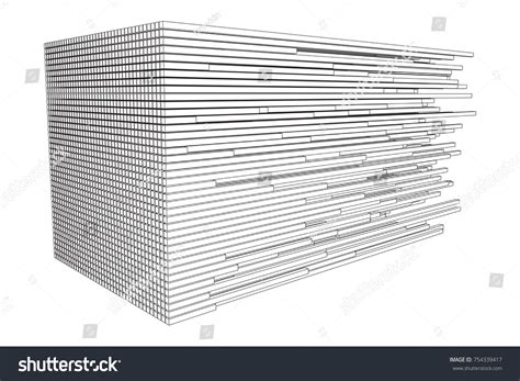 Big Data Visualization Machine Learning Algorithms Stock Vector Royalty Free 754339417