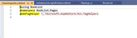 Understanding Asp Net Core Razor Pages Project Files