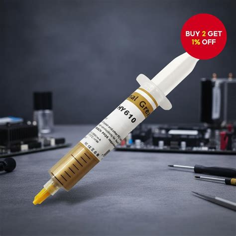 30g Hy883 Hy610 Gold Thermal Paste Grease Syringe For Cpu Shopee