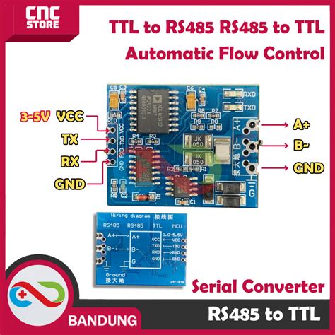 Jual TTL To RS RS To TTL Industrial Grade Single Chip Microcomputer Hardware Automatic