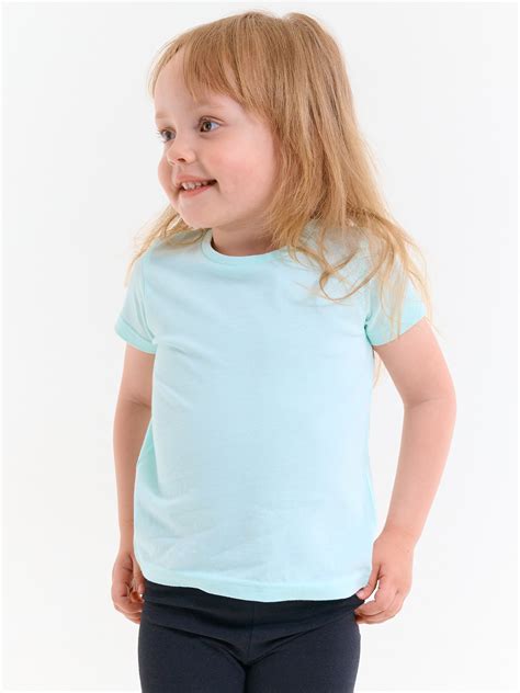 Základné Bavlnené Tričko Dievčenské Gate