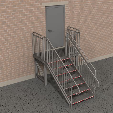 Loading Dock Stair Form — Safe T Fab