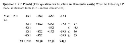 Solved Question 1 15 Points This Question Can Be Solved Chegg Com
