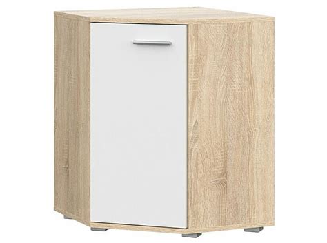 Fun комод угловой КД 5 Дуб Сонома Белый купить недорого по цене от 4 590 руб в интернет